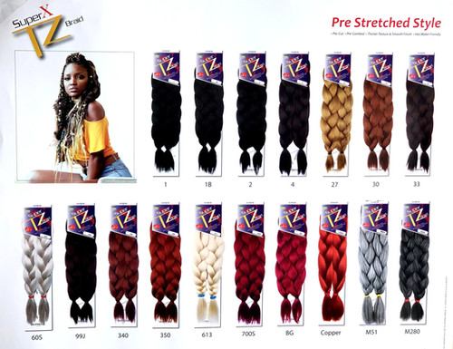 Super X TZ Braid Pre-Stretched Style | Rose Changes LLC.