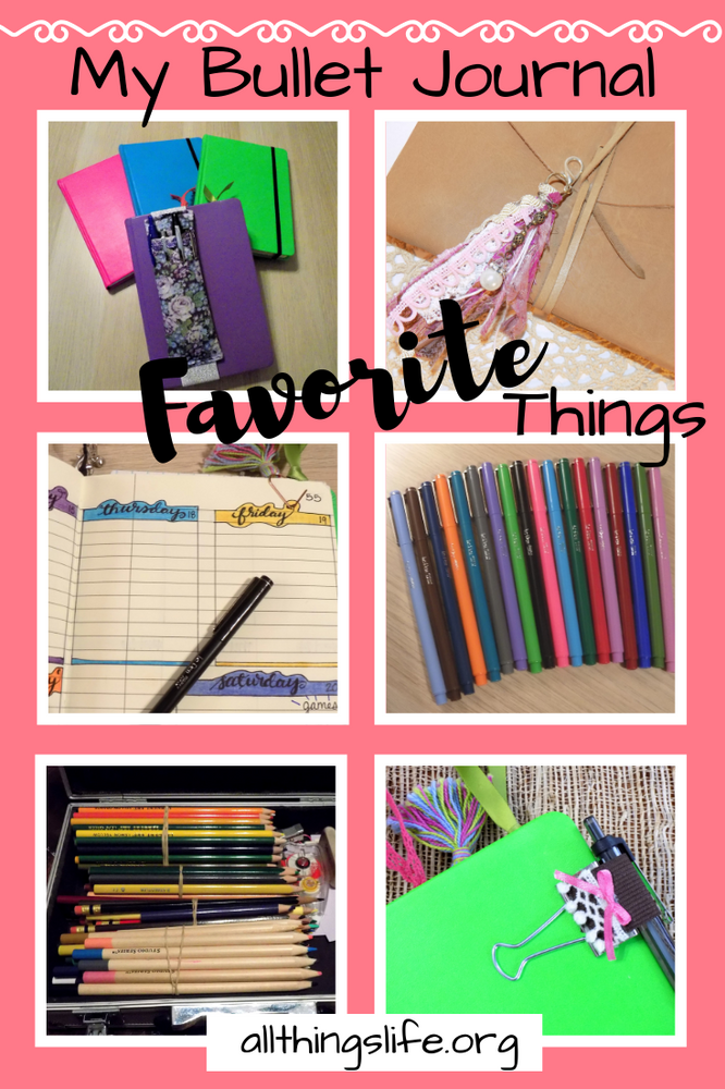 Bullet Journal Favorite Things