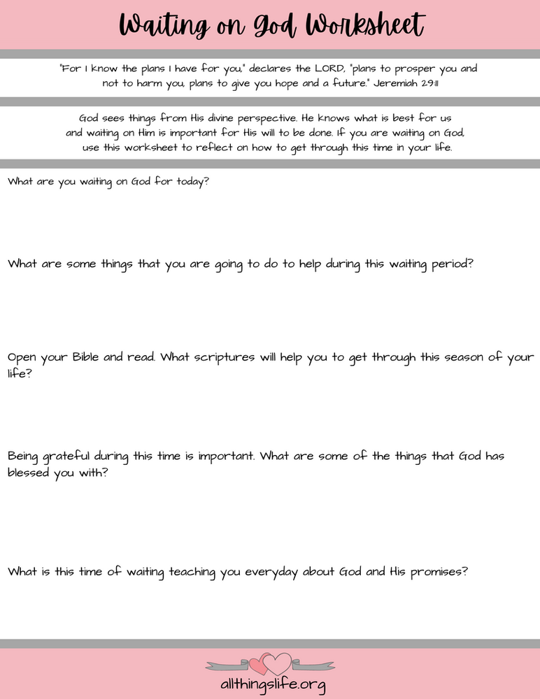 Waiting on God: Why It is Important to Wait on God