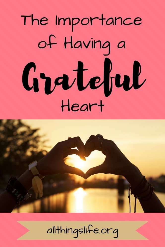 The Importance of Having a Grateful Heart