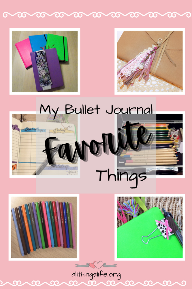 Bullet Journal Favorite Things