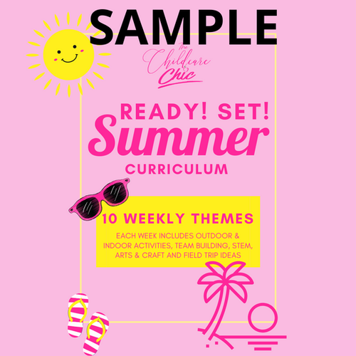 Ready! Set! Summer! SAMPLE Curriculum | The Childcare Chic