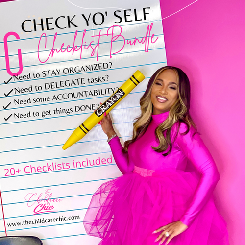 Check Yo'Self Checklist Bundle | The Childcare Chic