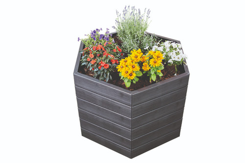 Hexagonal Raised Bed System Standard Unit | 46 North Landscaping