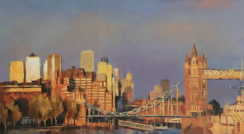 Marc Gooderham | paintings of the city | London, UK