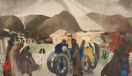 Edward Burra Black Mountain Print | Rye Art Gallery