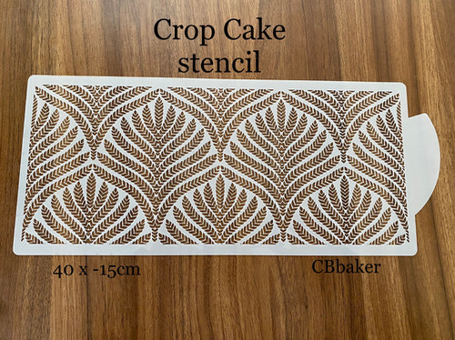 Crop Cake stencil | CBBAKER