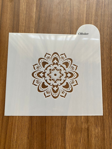 Floral Stencil | CBBAKER