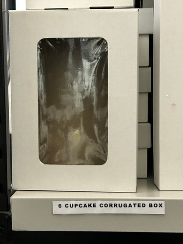 Cupcake 6'Corrugated Box | CBBAKER