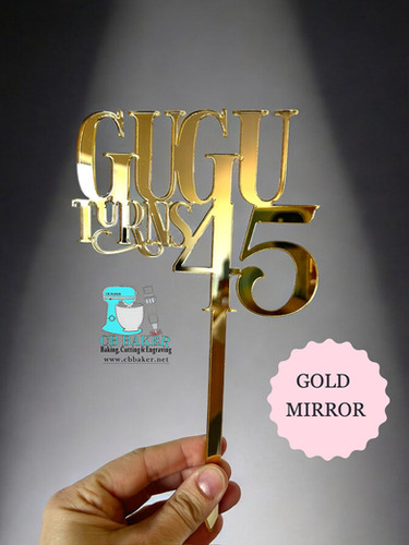 Custom Cake toppers | CBBAKER