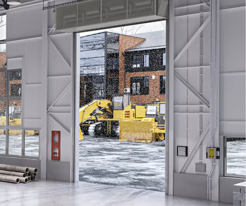Berner Industrial Belt Drive 50 Air Curtain | RAYNOR