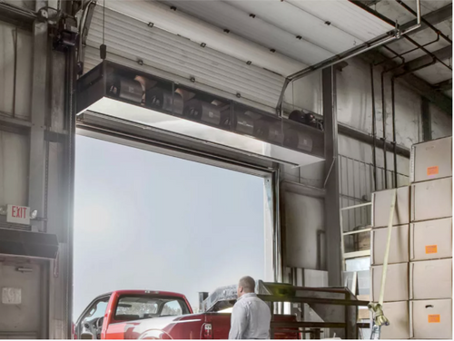 Berner Industrial Belt Drive 20 Air Curtain | RAYNOR