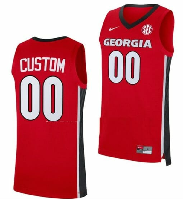 Show Your Team Spirit with Custom Georgia Bulldogs Basketball Jerseys