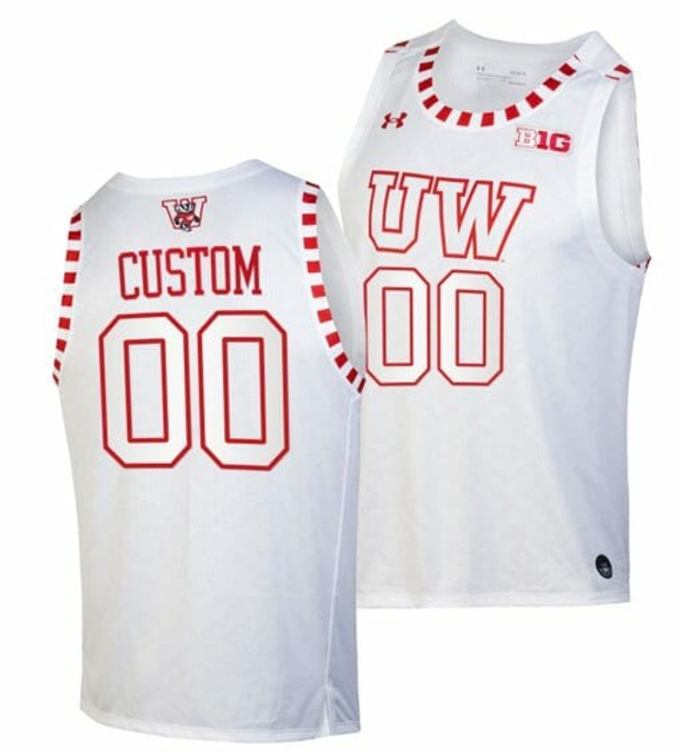 Elevate Your Fandom with Custom Wisconsin Badgers Basketball Jerseys