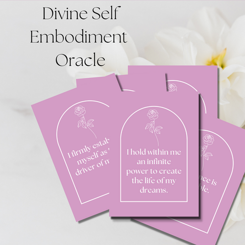 Divine Self Embodiment Oracle Deck | Soulfully Sassy
