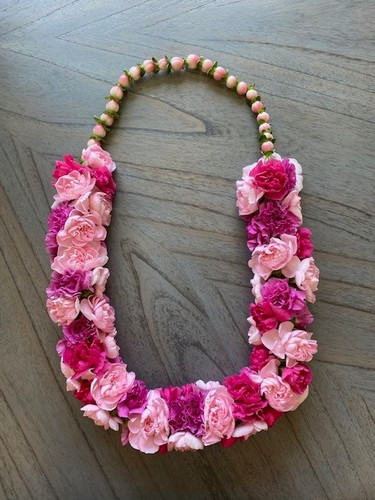 Double Carnation Lei (many colors available) | Folsom Lei Lady