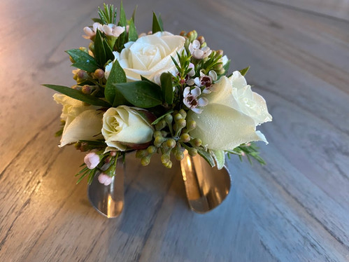 Flower Cuff Corsage | Folsom Lei Lady