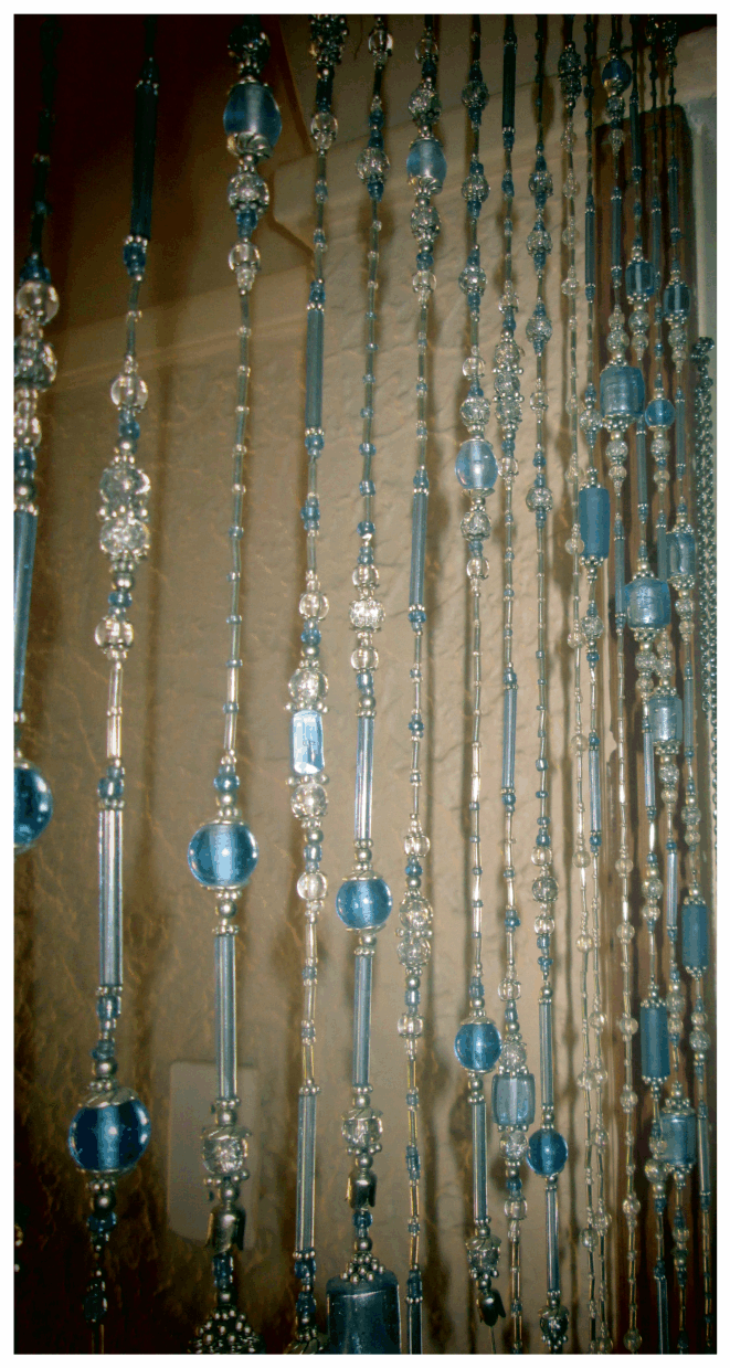 Crystal, Glass, Acrylic, Shell, Metal Custom Beaded Curtains