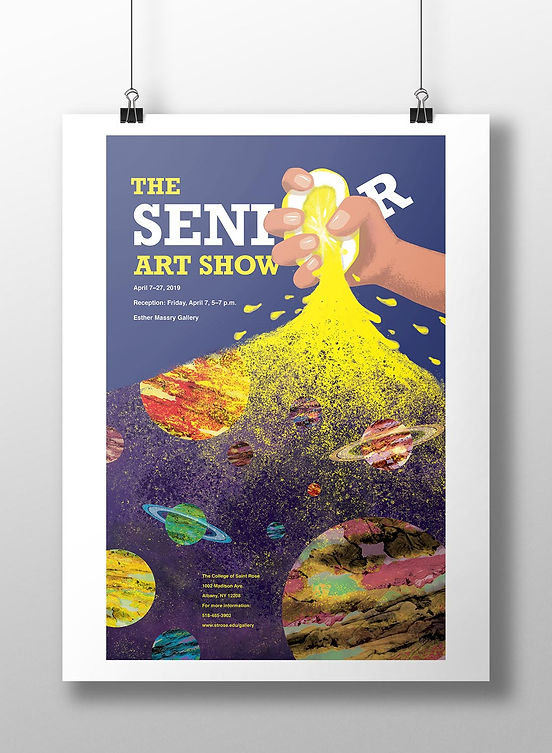Senior Show Poster | Amy Bishop