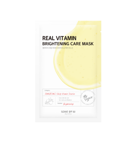 [Some By Mi] Real Vitamin Brightening Care Mask | Chok Chok Lab
