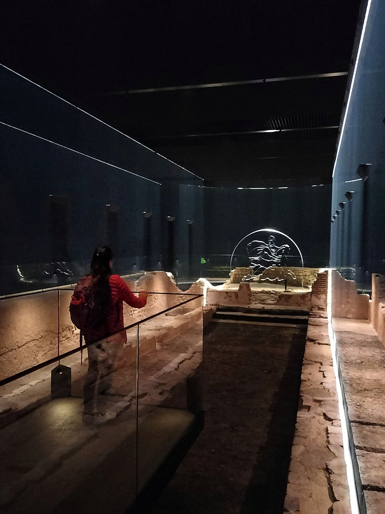Hidden history: visiting London's underground Roman temple and amphitheatre