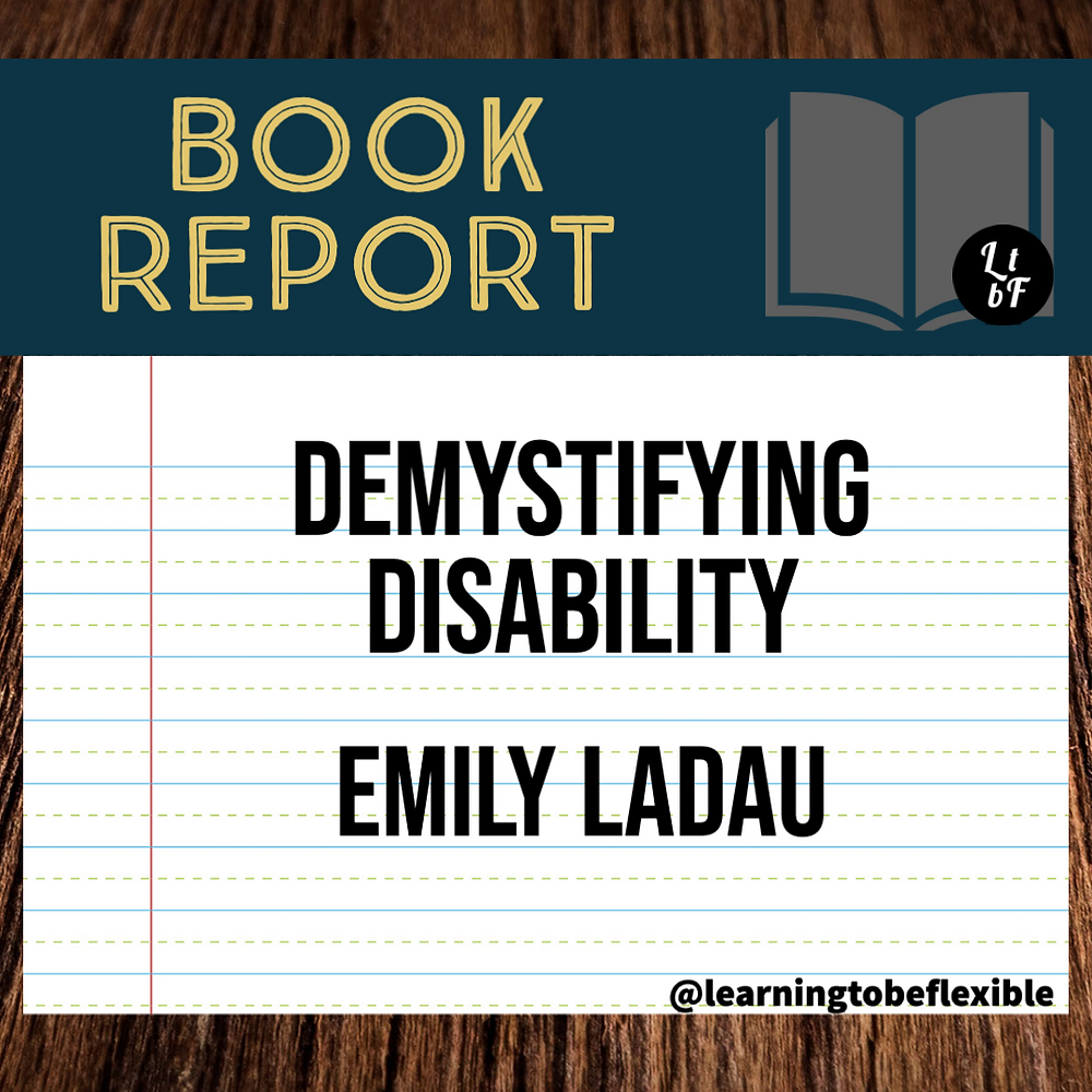Book Report: Demystifying Disability