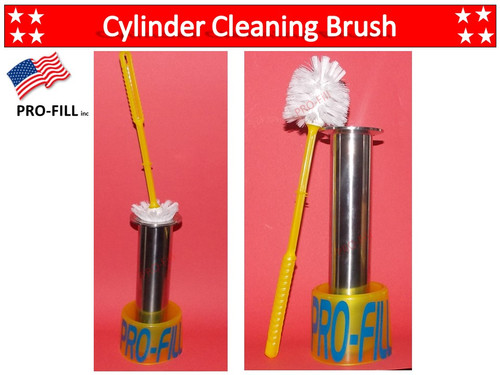Cylinder Cleaning Brush - Cartridge Cleaner | Pro-Fill Inc