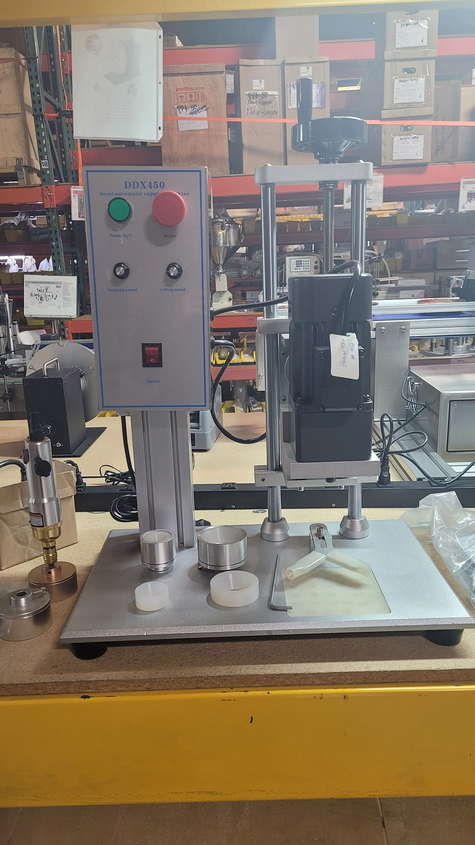 Semi-Auto Capping Machine | Pro-Fill Inc