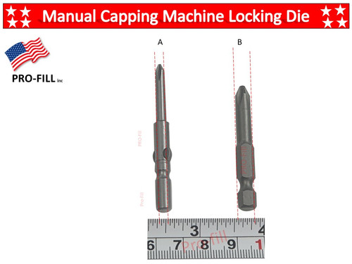 Manual Capping Machine Locking Die | Pro-Fill Inc