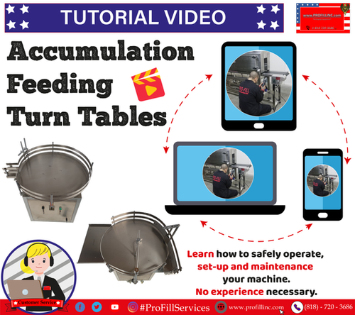 Tutorial Video (Turn Tables) | Pro-Fill Inc