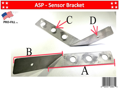 Piston filler-Sensor Bracket universal fit. | Pro-Fill Inc