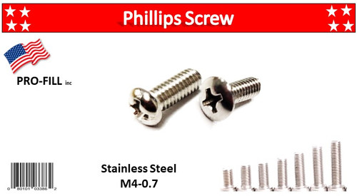 Phillips Screws | Pro-Fill Inc