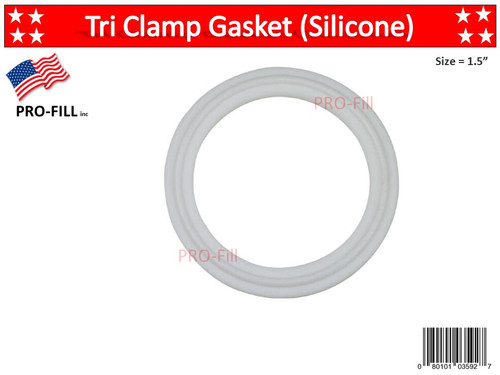 Tri Clamp Gasket (Silicone) | Pro-Fill Inc