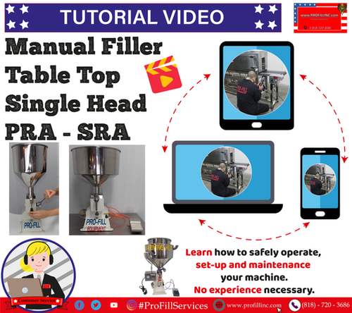 Tutorial Video (Manual Filler PRA & SRA) | Pro-Fill Inc