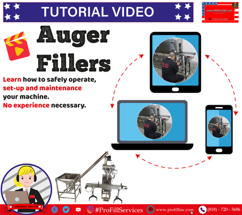 Tutorial Video (Auger Fillers) | Pro-Fill Inc