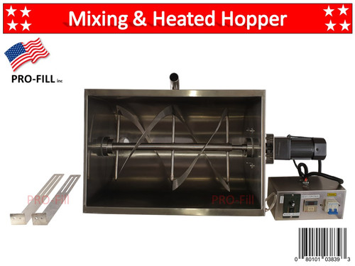 Ribbon Mixing & Heated Hopper 21G #38393 | Pro-Fill Inc