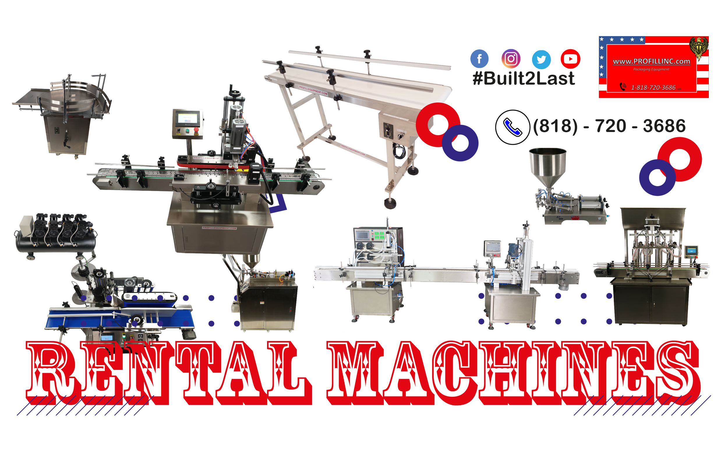 Rental Machines | Pro-Fill Inc