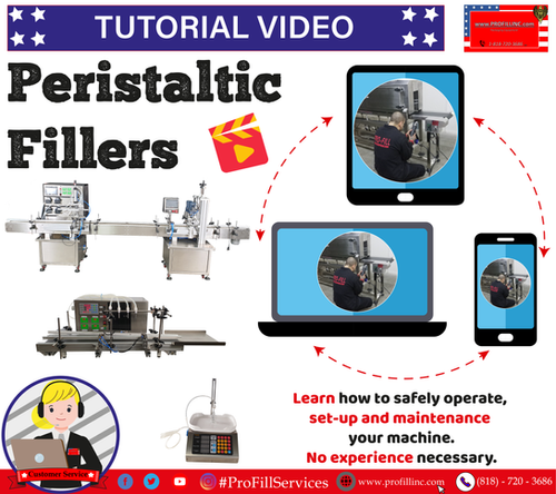 Tutorial Video (Peristaltic Fillers) | Pro-Fill Inc