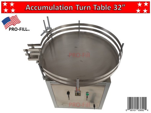 Accumulation Turn Table #36924 | Pro-Fill Inc