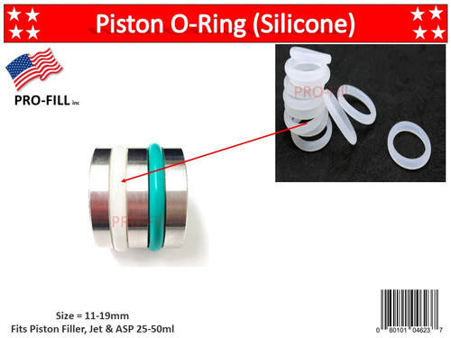 Piston O-Rings (Silicone) | Pro-Fill Inc
