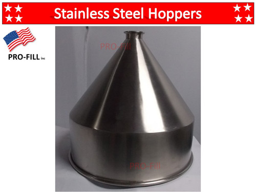 Stainless Steel Hoppers | Pro-Fill Inc