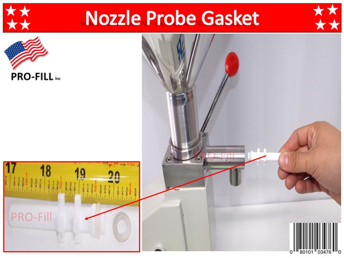Nozzle Probe shaft for pneumatic filler | Pro-Fill Inc