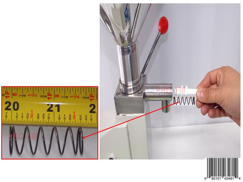 Nozzle Probe Spring for Pneumatic Filler | Pro-Fill Inc