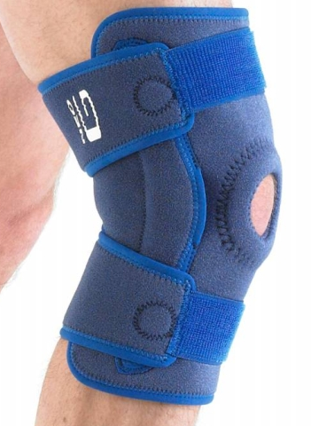 Neo G Stabilized Hinged Open Knee Support With Patella | Blue Sky Mobility