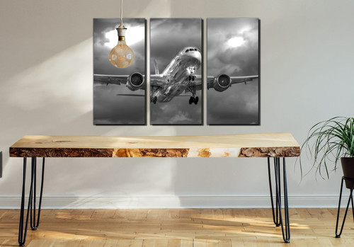 Airplane Boeing 787 wall art, Aircraft Engine art poster, print for ...