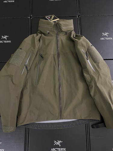 Arcteryx Leaf Alpha Gen 2 Jacket in Olive | highstreetporter
