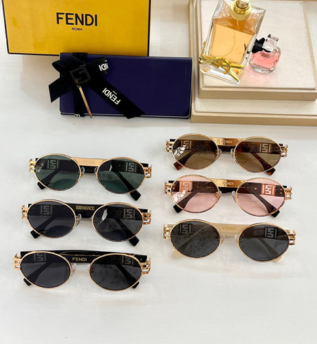 FENDACE Oval Round Sunglasses in 6 Colors | highstreetporter