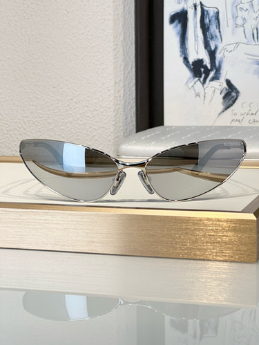 Razor Cat Sunglasses Mirror Lens/Silver Frame | highstreetporter