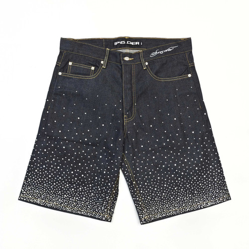 DT FW25 Star Dust Denim Shorts | highstreetporter