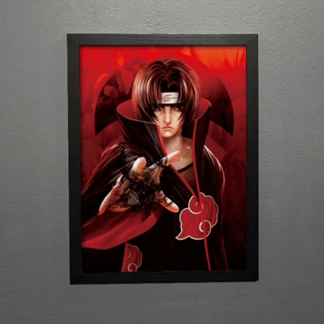 Naruto 3D Lenticular Picture Frame Itachi & Sasuke | Rebel Yell Online